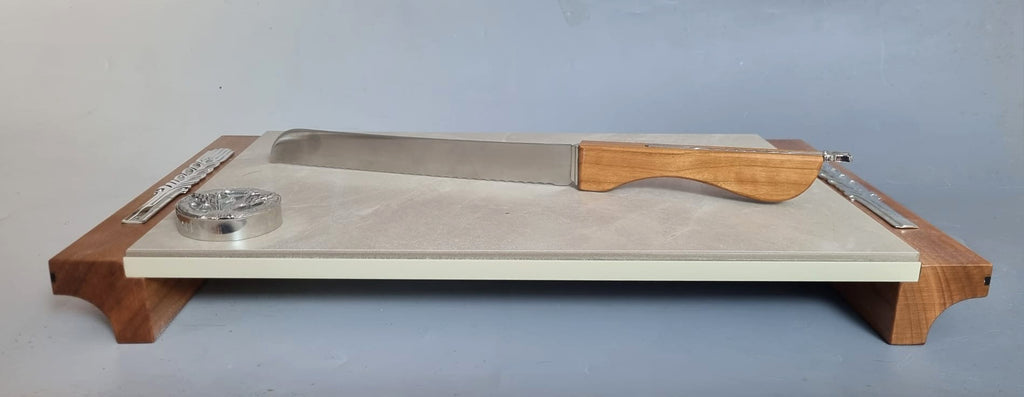 MODERN CHERRY CHALLA BOARD by Itzhak Luvaton